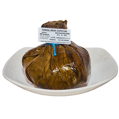 Tamal especial - Tamales Tolimenses El Buen Sabor Edgar