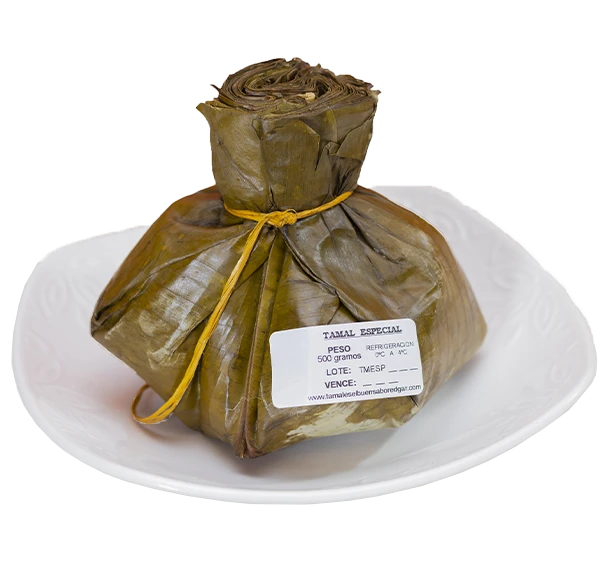 Tamal super - Tamales Tolimenses El Buen Sabor Edgar